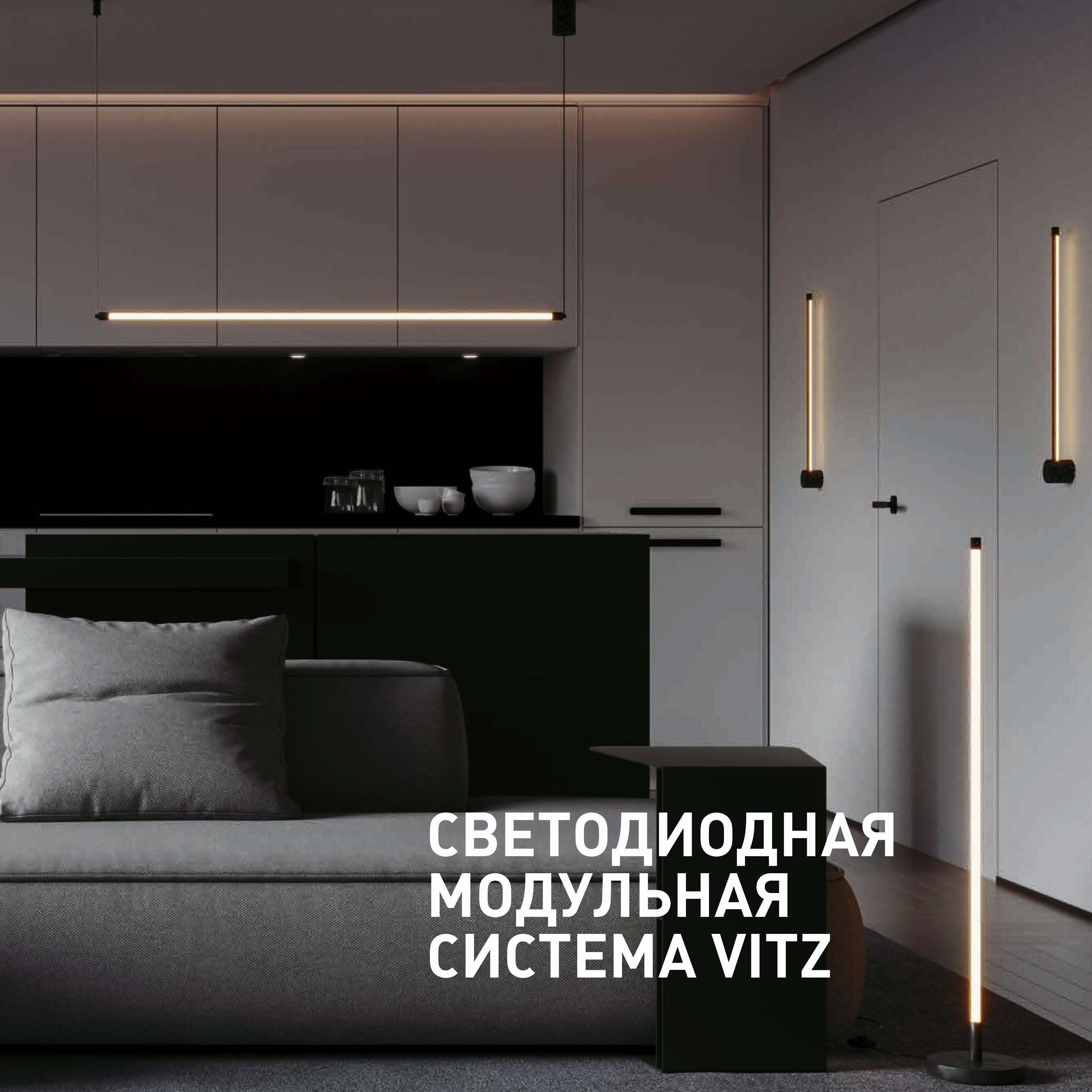 Светодиодная модульная домашняя трек система Novotech Vitz 220V от ...